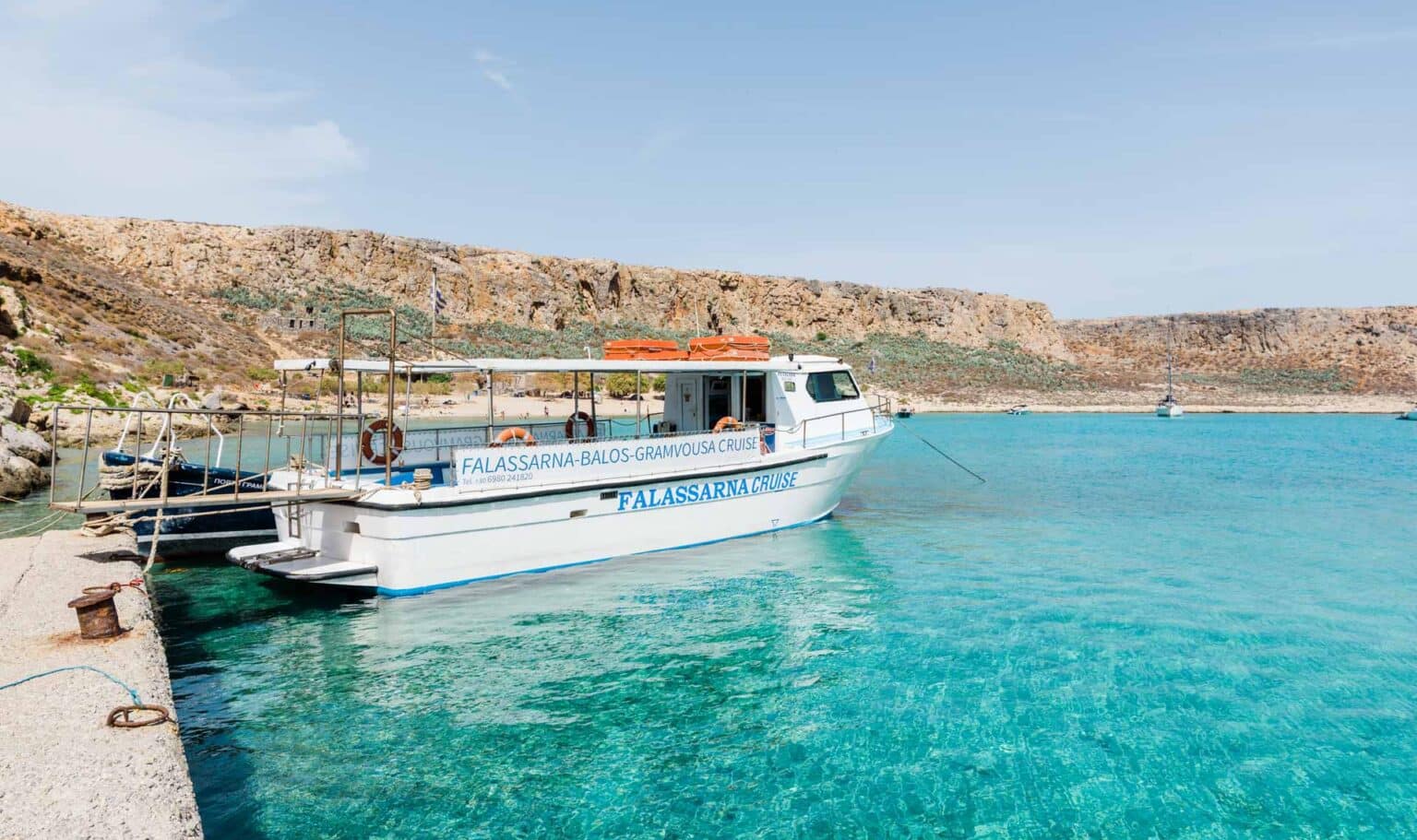 Falassarna Cruise - Balos beach & Gramvousa island | Chania, Crete - Greece